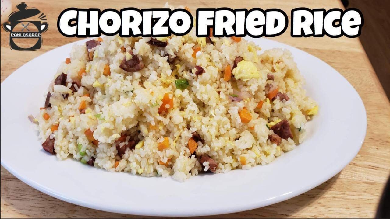 Chinese Chorizo Fried rice | panlasarap - YouTube