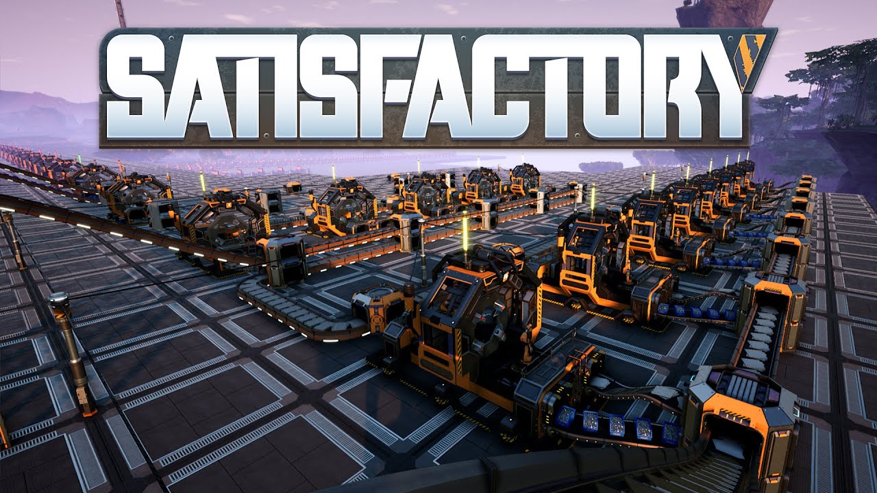 Satisfactory - S1E16 'Setting Up Level 2 Of the Mega Base' - YouTube