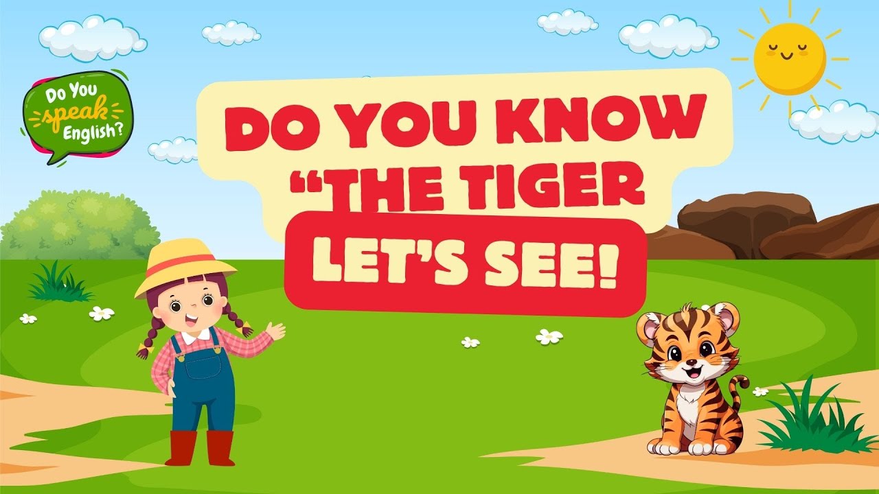 LEARN ABOUT THE TIGER - YouTube