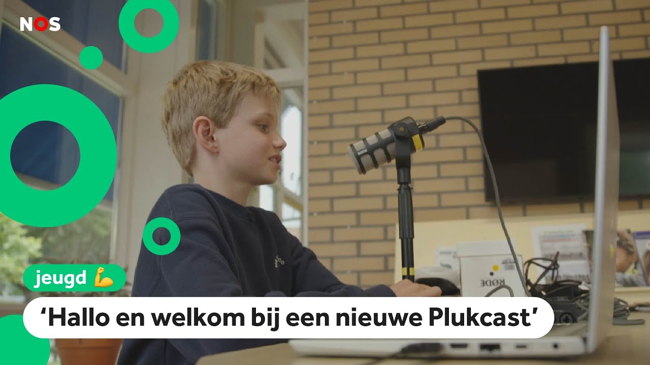 Cas maakt een podcast over zijn school - YouTube
