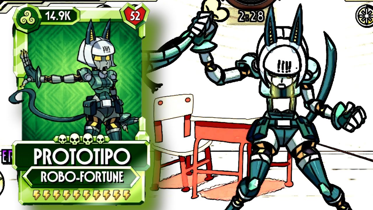 💹ROBO FORTUNE PROTOTIPO 💹PROTOTYPE // Skullgirls Mobile - YouTube