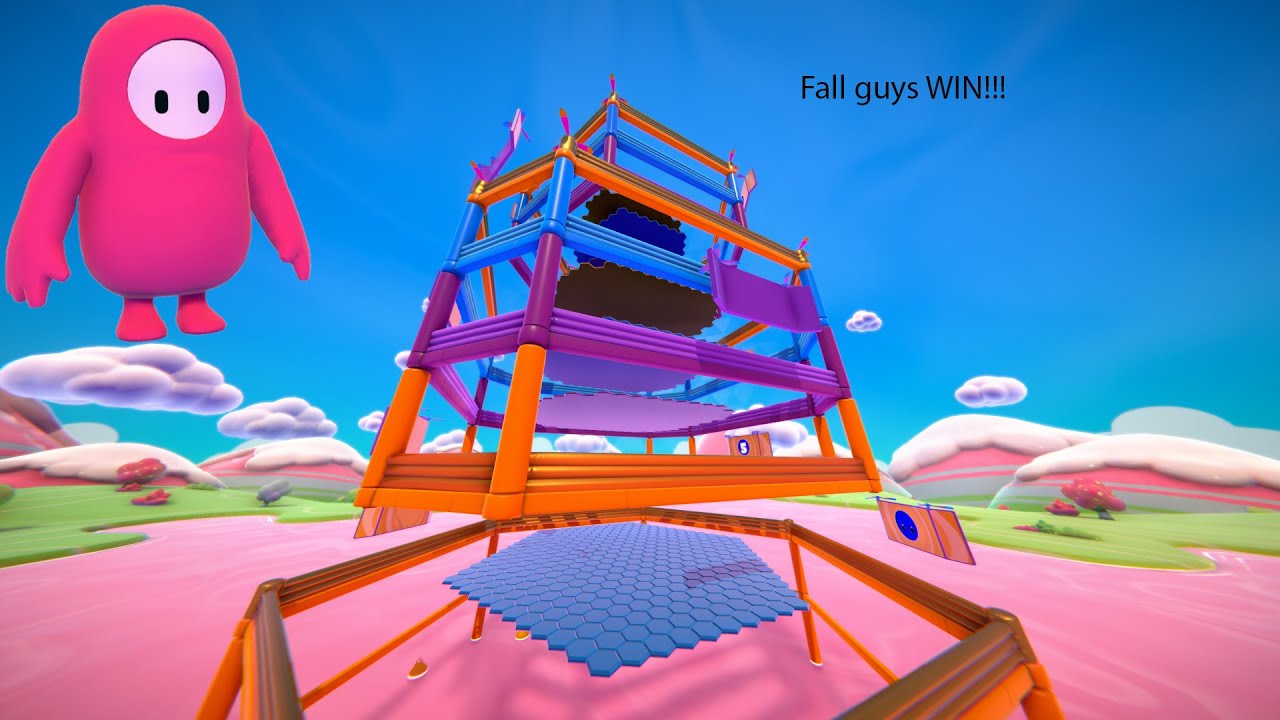 Fall Guys win #1 !!!!!!4!!!!4!!!! - YouTube