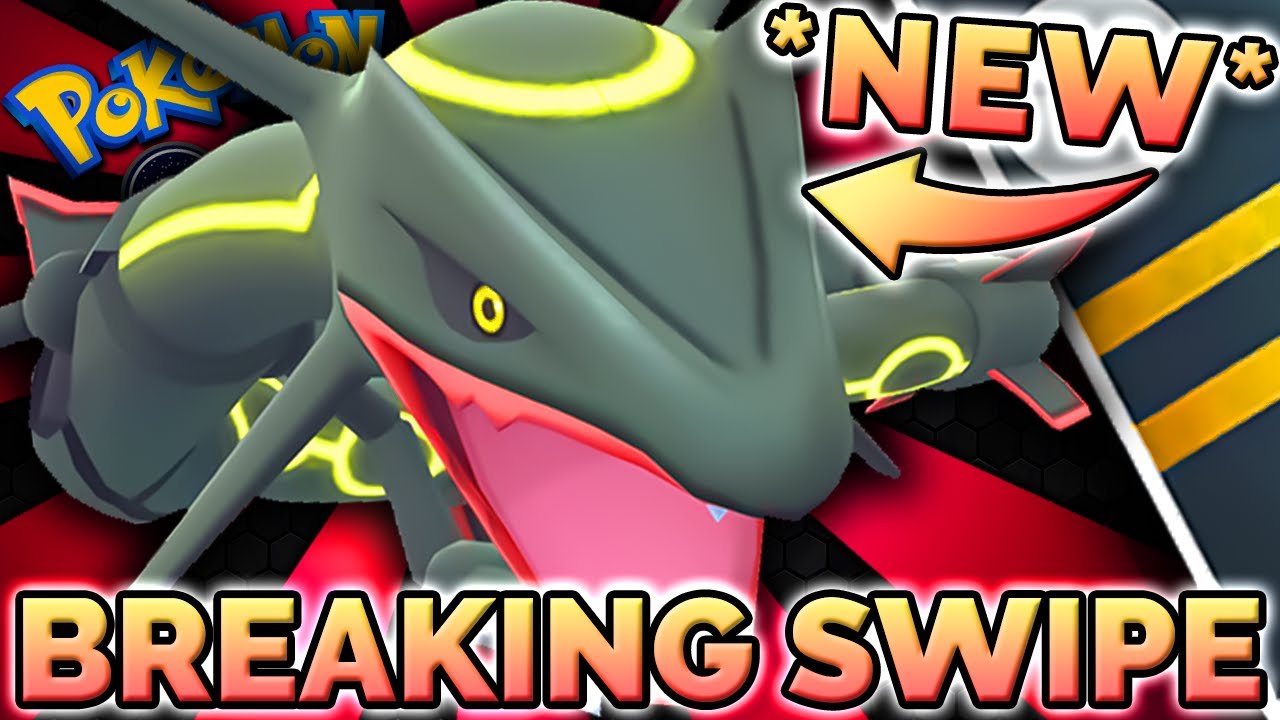 DOES *NEW* BREAKING SWIPE RAYQUAZA ALSO WORK IN THE ULTRA LEAGUE? | GO ...