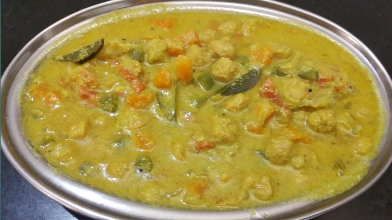 Veg Kurma in 10 mins | Vegetable Kuruma Recipe | Easy Side dish Recipes ...