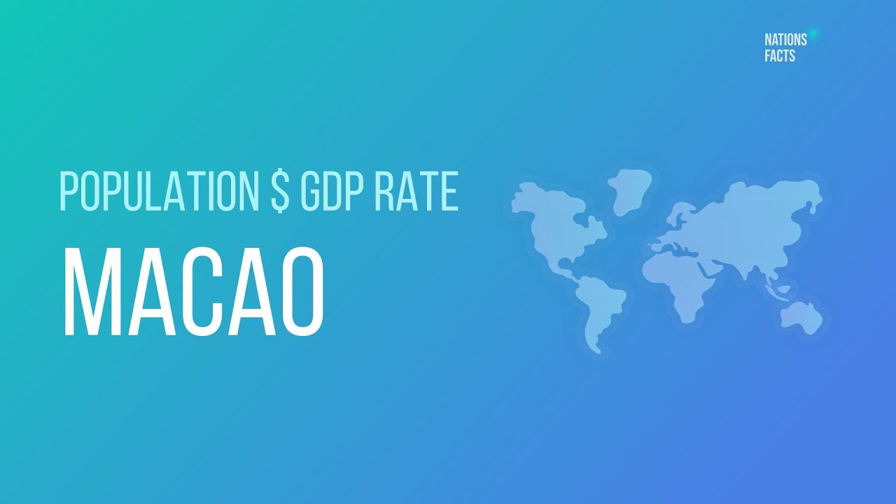 MACAU Population $ GDP Rate 💰 GDP Growth Language - YouTube
