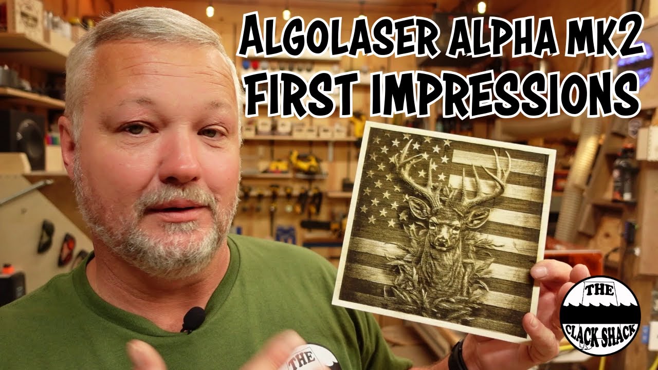 AlgoLaser Alpha MK2- First impressions - YouTube