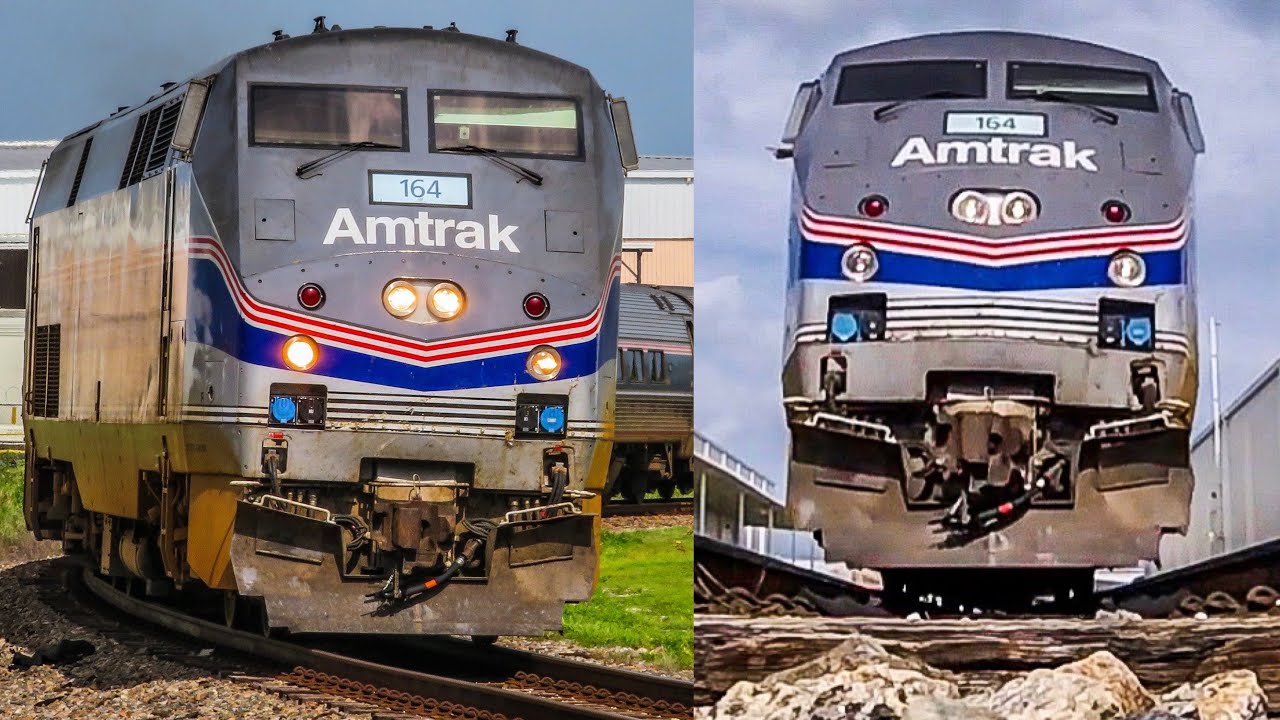 Amtrak 164 Runs Over Camera in Auburndale! - YouTube