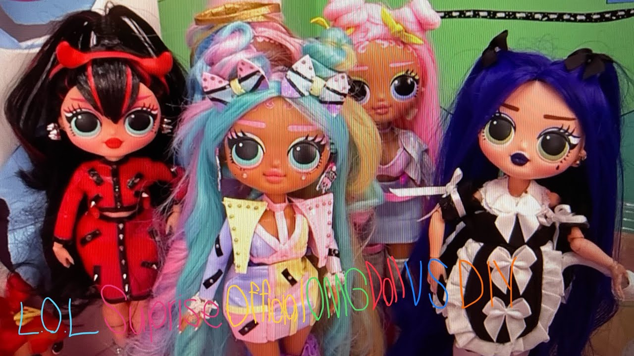L.O.L Surprise Official OMG Dolls VS DIY Spin Wheel Game Punch Box ...