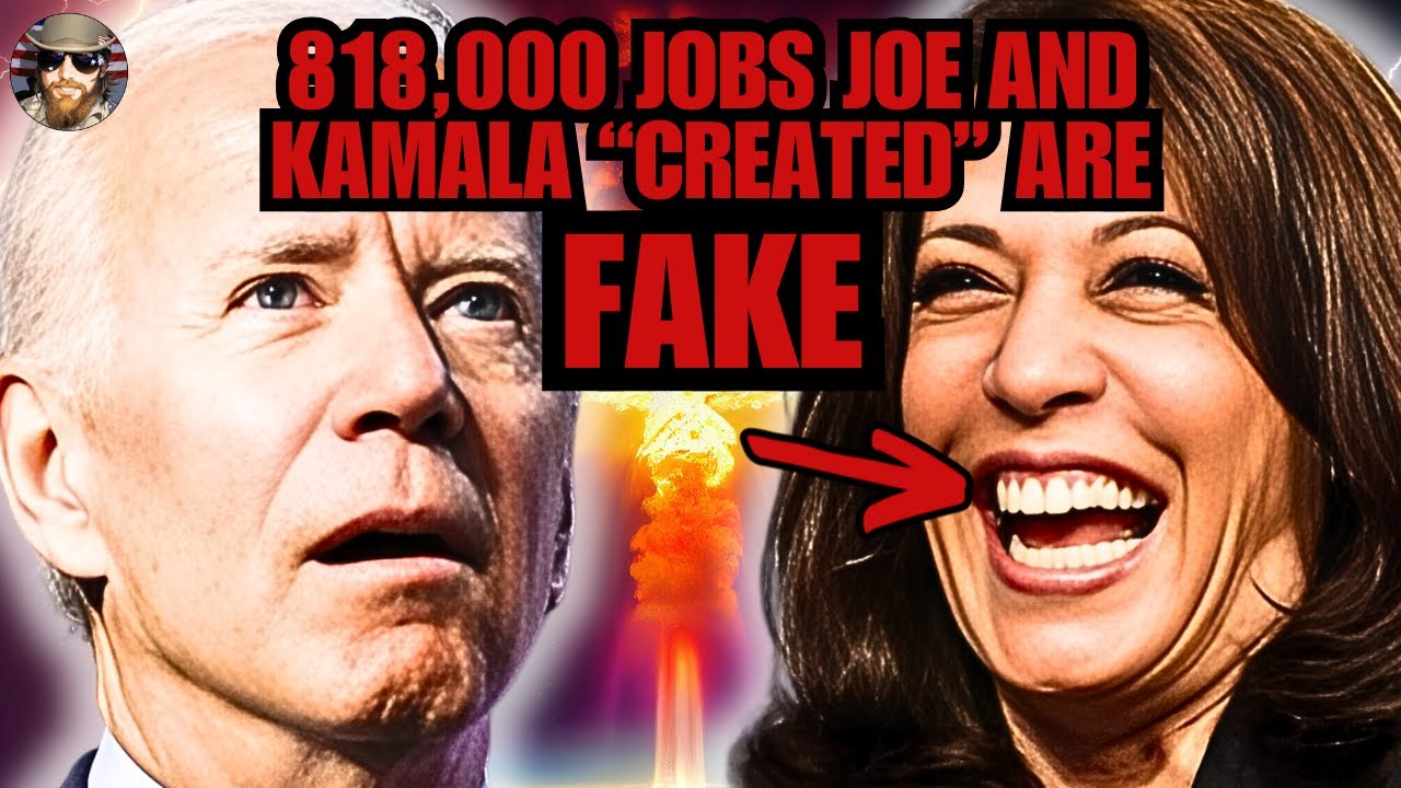 ANOTHER BIG LIE | 818,000 Fewer Jobs Than Originally Reported - YouTube