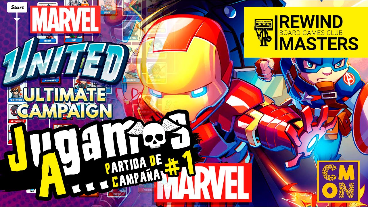 Jugamos a - MARVEL UNITED ULTIMATE CAMPAIGN #1 - YouTube
