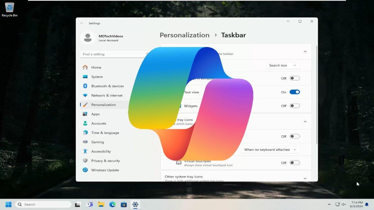 How To Hide Copilot in Windows 11 [Tutorial] - YouTube