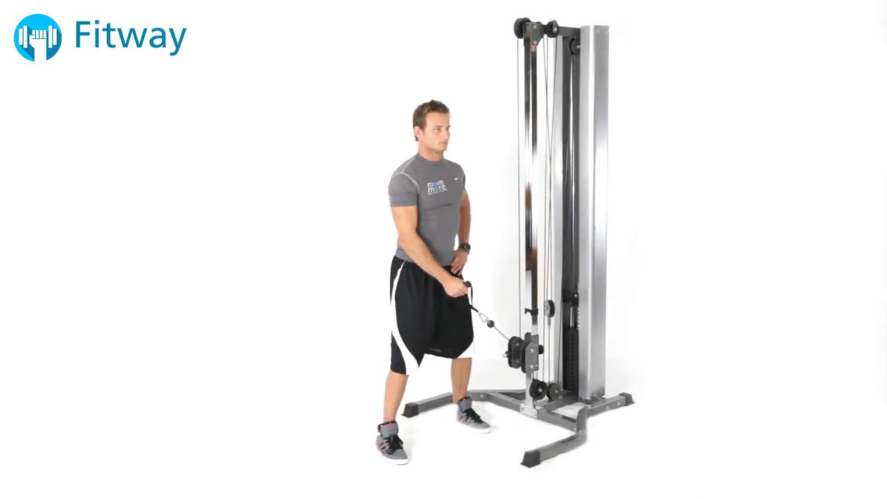 How To Do: Cable Raise - Lateral Single Arm | Shoulder Workout Exercise ...