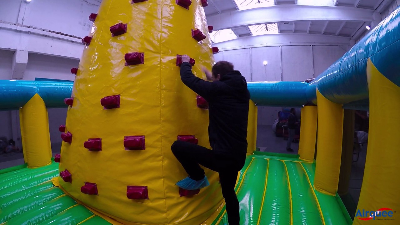 Airquee's Mountain Climb AQ2307JU Inflatable - YouTube