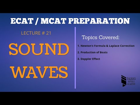 Understanding Sound Waves | Lecture No.21| ECAT & MCAT Preparation ...