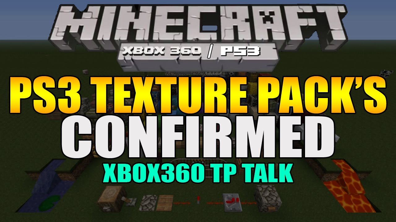 Minecraft (PS3) Texture Pack Confirmed & XBOX360 Texture Packs Coming ...