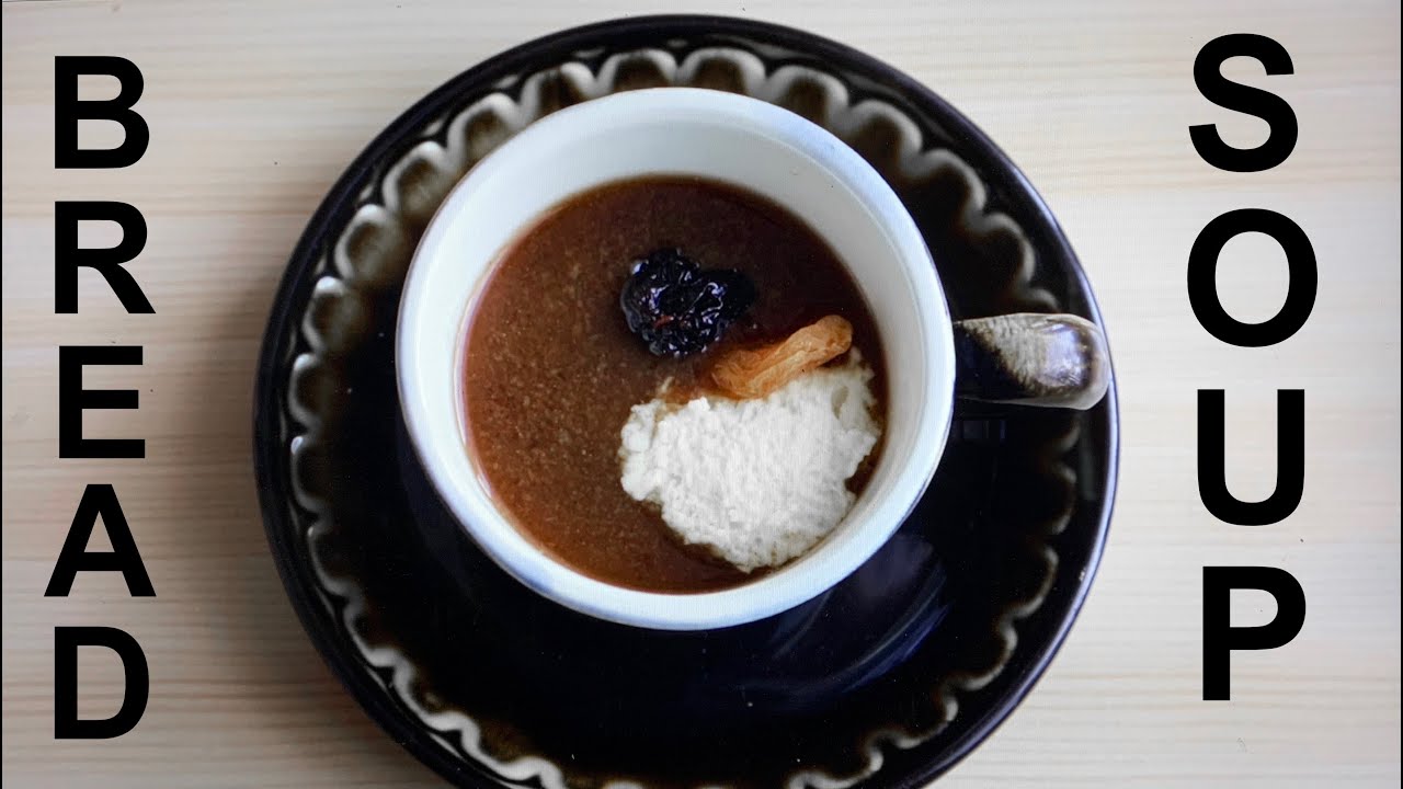 Russian BLACK BREAD Soup - YouTube