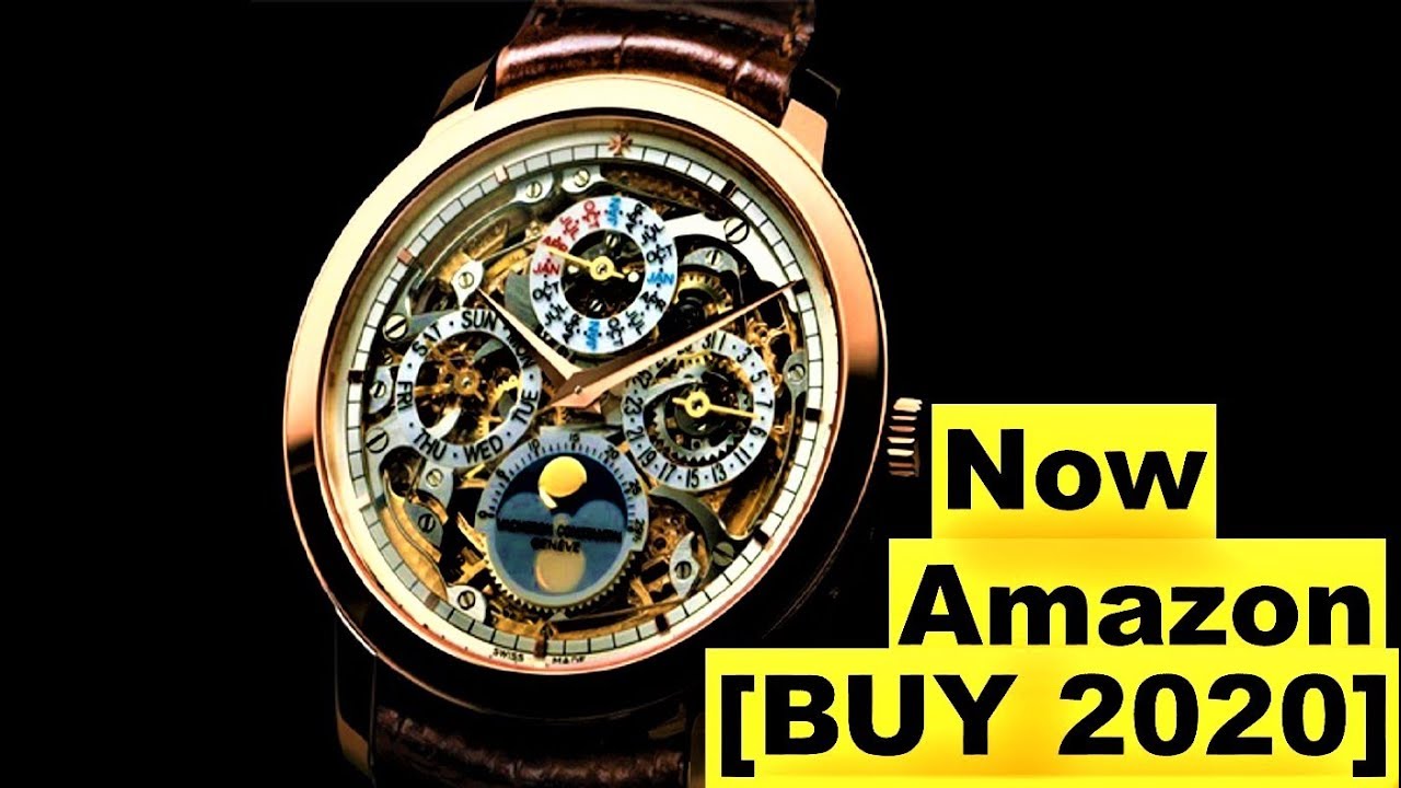 Top 10 Best Expensive Watches For Men Buy 2020 - YouTube