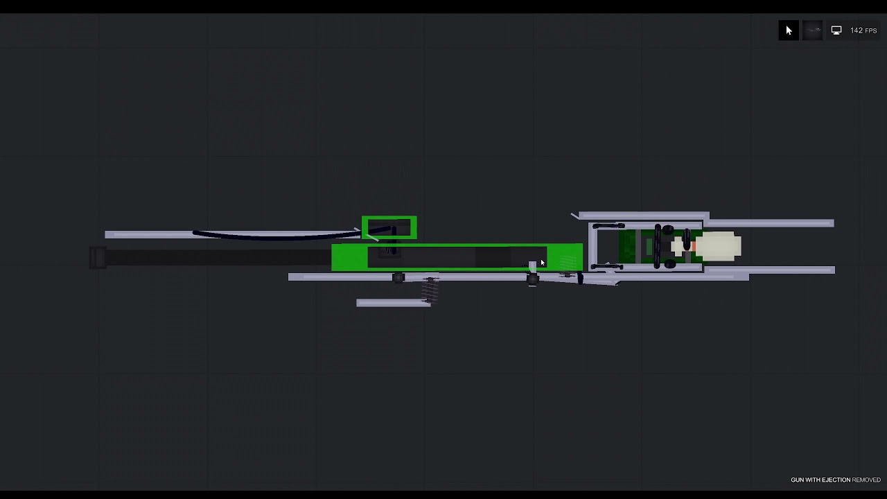 people playground gun with ejection - YouTube