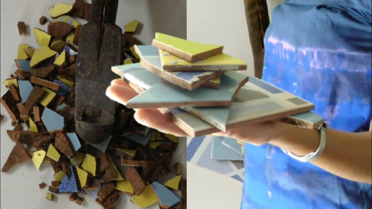 Tiles Stone Photo Frame/DIY/New Crafts - YouTube