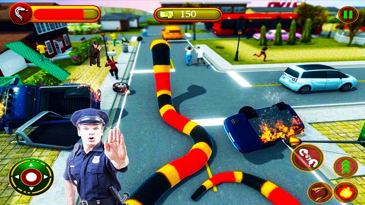 Anaconda Snake Simulator 2019 - Best Android Gameplay - YouTube