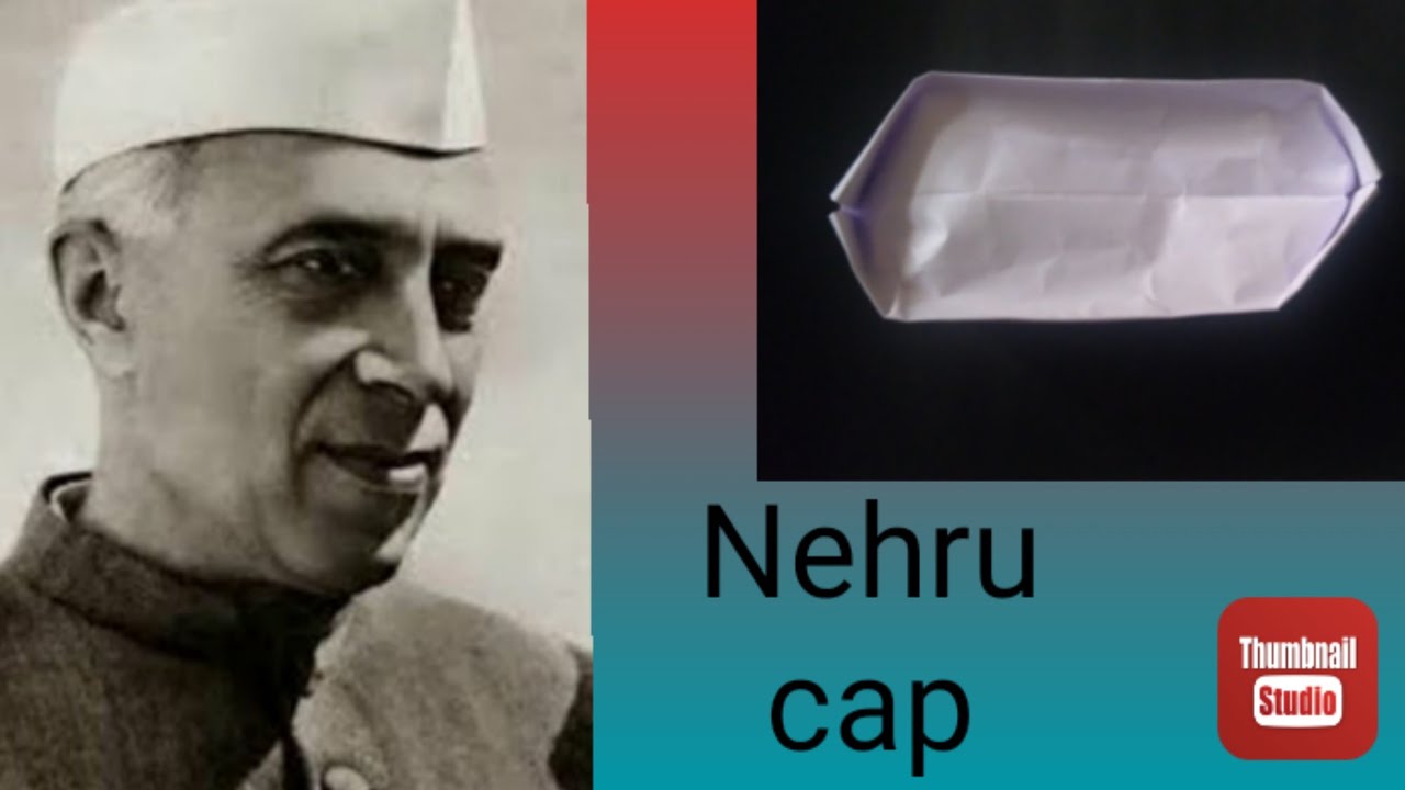 Nehru cap making with easy - YouTube
