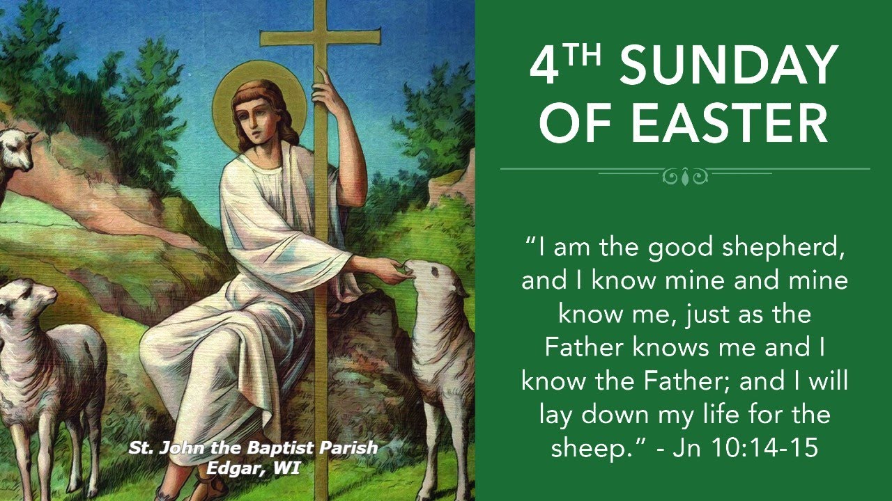 4th Sunday of Easter | Sunday Mass on April 21, 2024 - YouTube