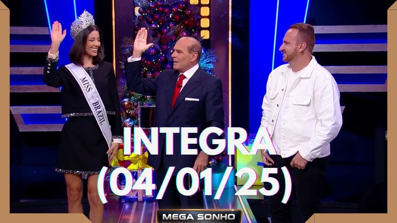 ZÉ LOVE E LUANA CAVALCANTE NO 'MEGA SONHO' - 04/01/25 | COMPLETO - YouTube