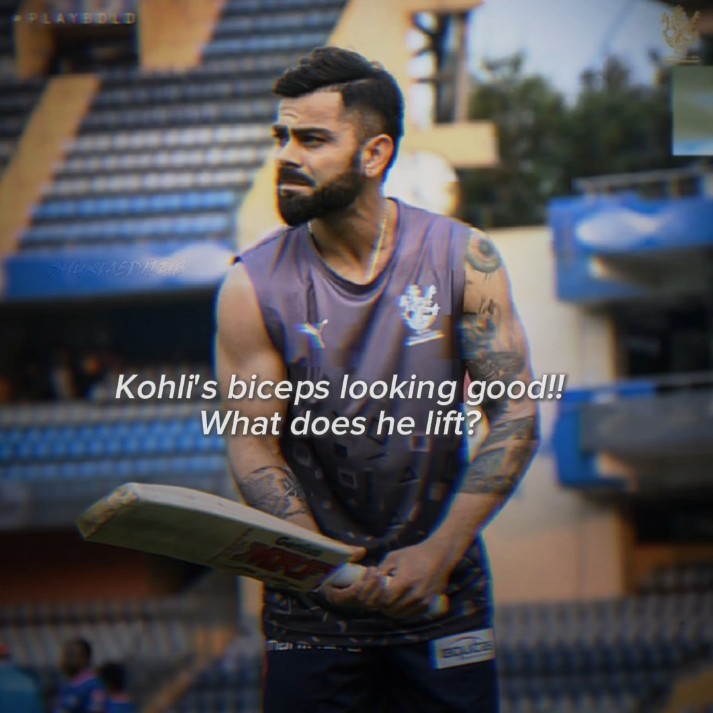 Kohli's biceps 💪🏼 #cricket #shorts - YouTube