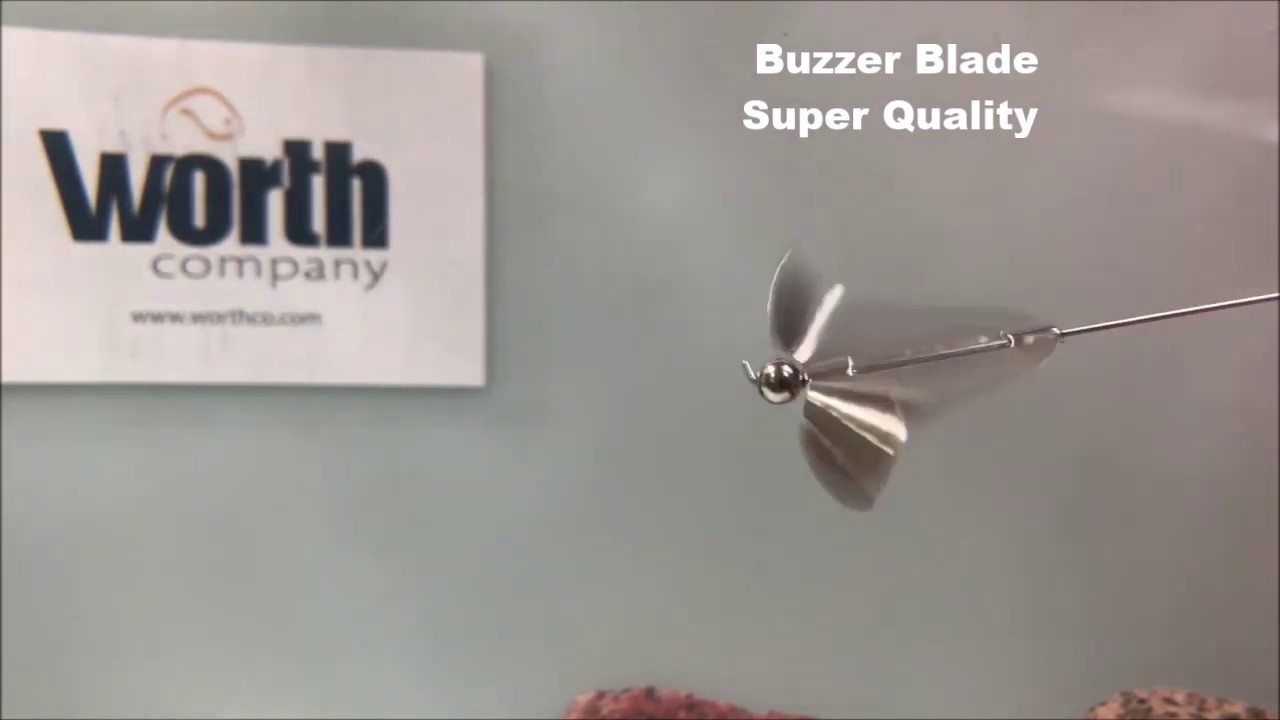 Fishing Lure - Buzzer Blade Super Quality - YouTube