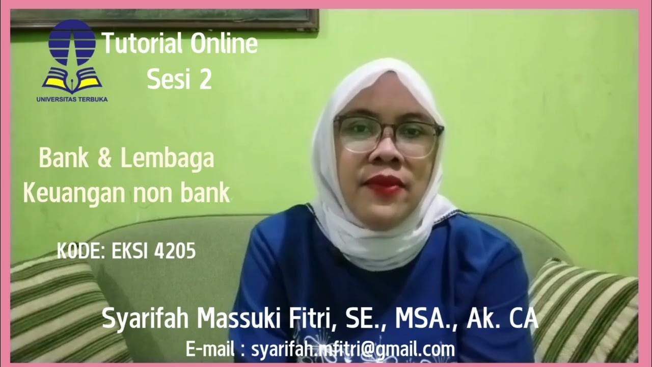 Sesi 2 Bank & Lembaga Keuangan non bank - YouTube