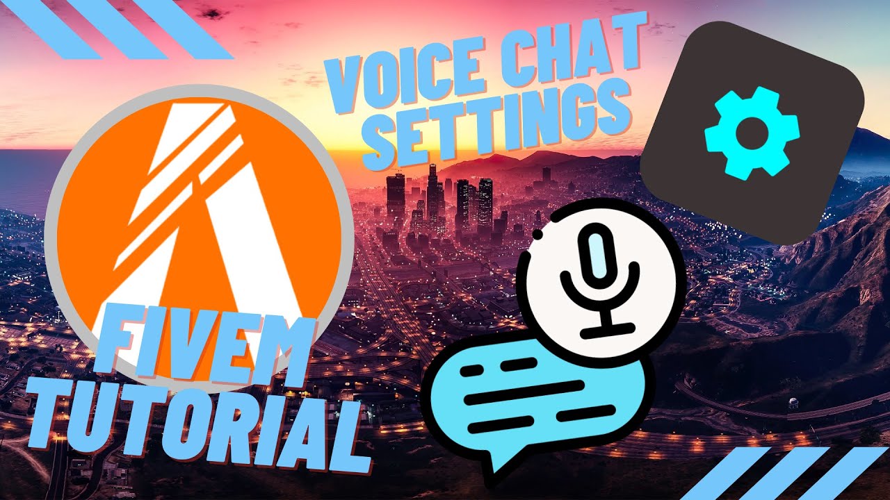 FiveM tutorial & voice chat settings - YouTube