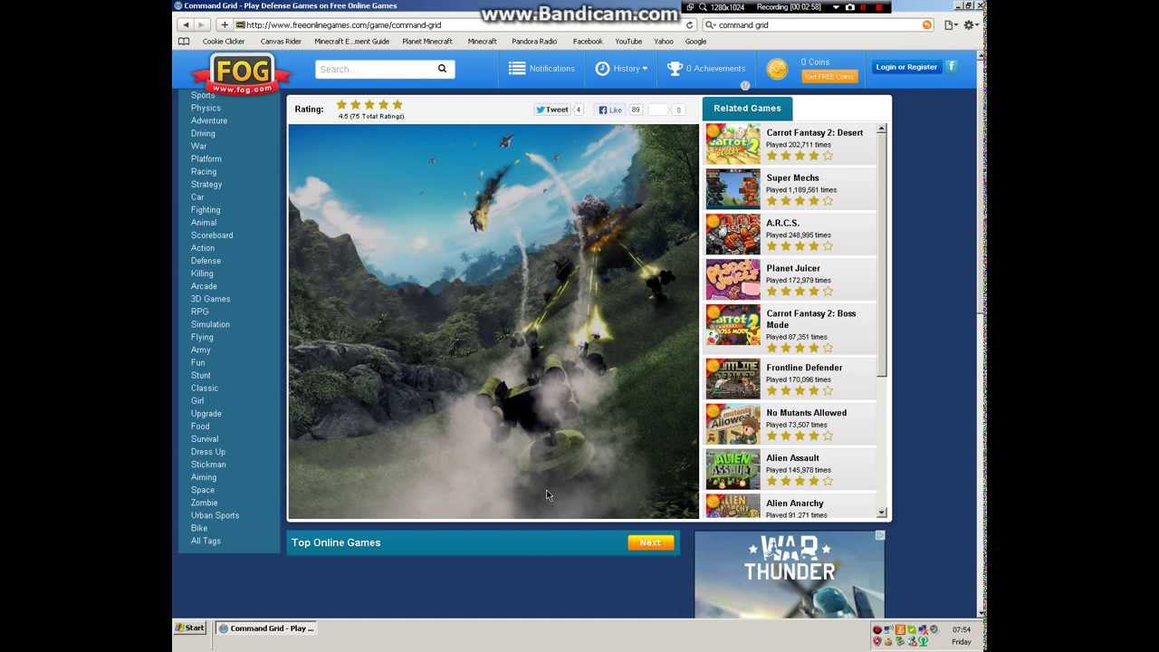 lets play Command Grid!! - YouTube