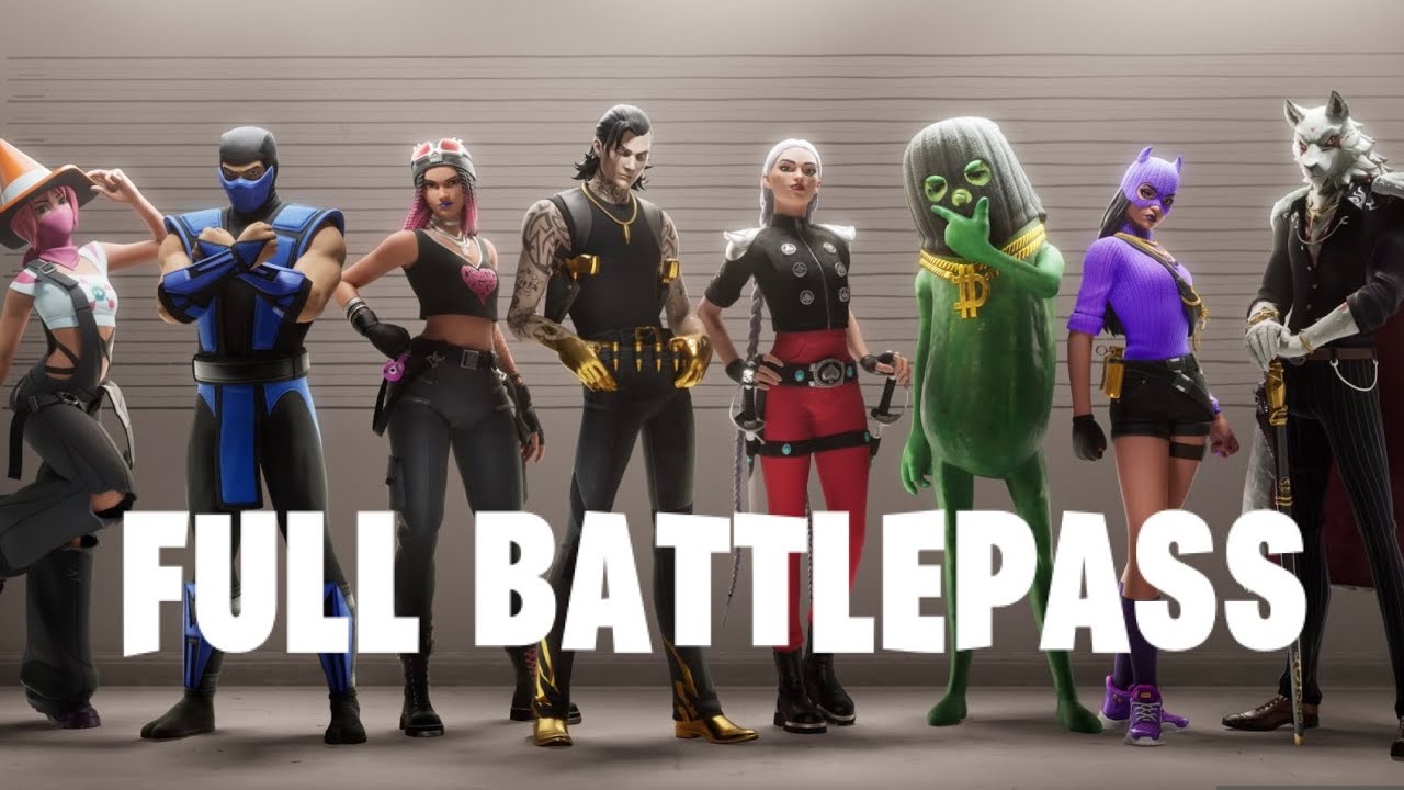 FULL CHAPTER 6 SEASON 2 BATTLE PASS! - YouTube