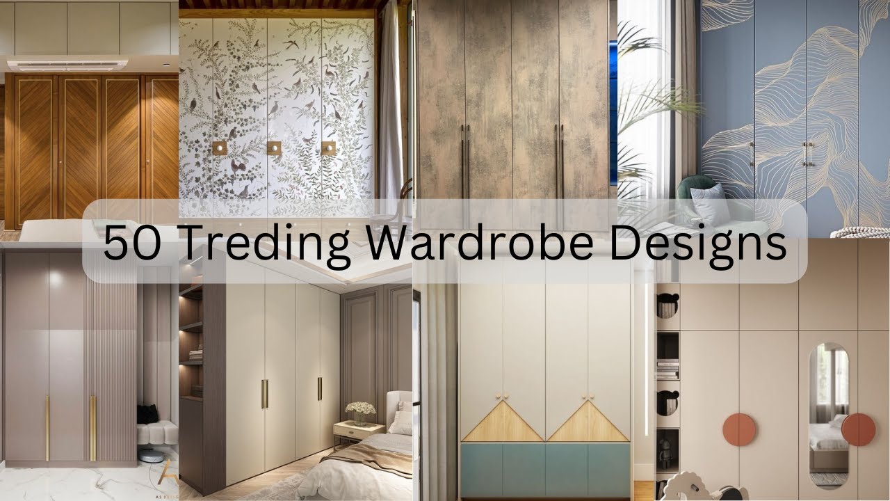Top 50 Modern Wardrobe Design Ideas 2024| Latest designs for bedroom ...