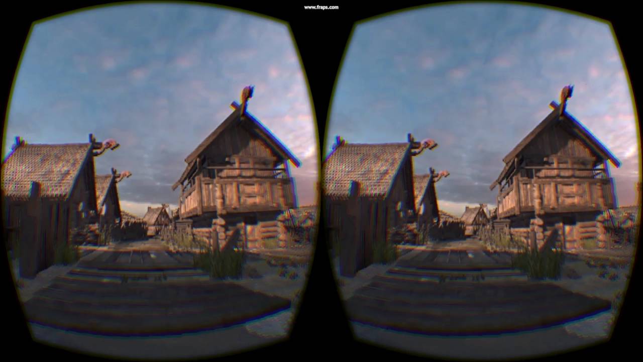 Viking Village using Microsoft's Flashback VR technology - YouTube