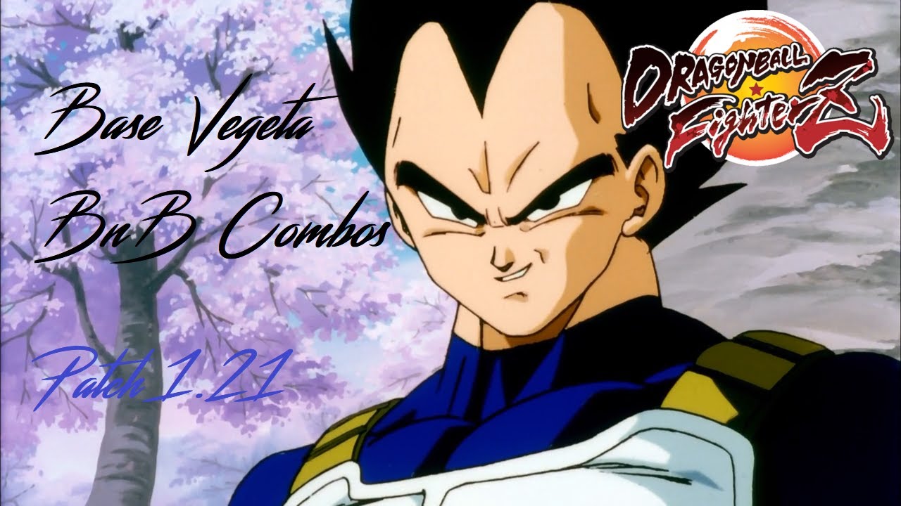 DBFZ | Base Vegeta BnB Combos 1.21 - YouTube