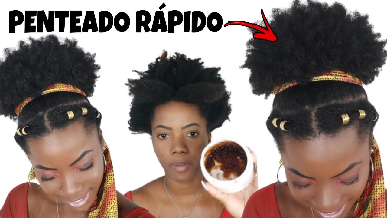 PENTEADO SUPER RÁPIDO PARA CABELO CRESPO - YouTube