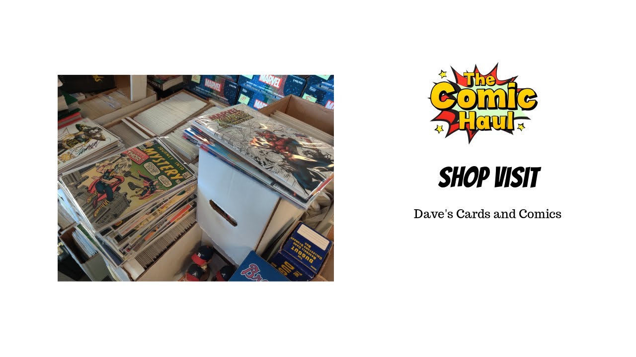 Shop Visit: Dave's Cards and Comics (Part I) - YouTube