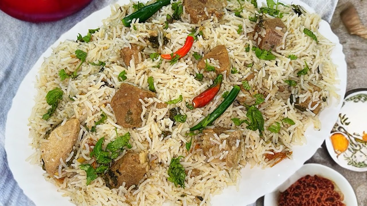 Beef Sufiyani White Biryani Recipe | 2024|Dawat Special Recipes | Beef ...
