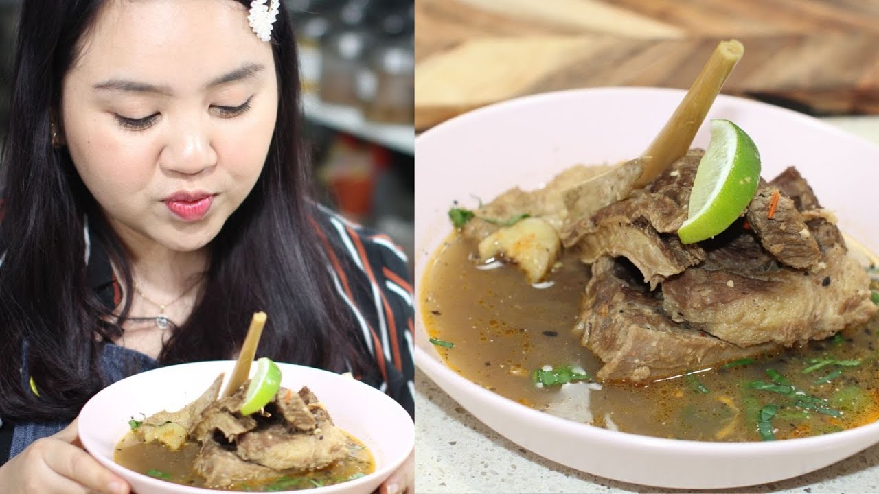 SOP KONRO - BEEF RIBS SOUP - YouTube