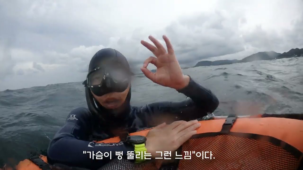 수심 20미터 이상 잠수하면 어떤 느낌일까? / 동해바다 프리다이빙 잠수 / freediving cwt - YouTube