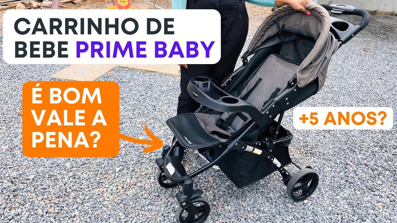 Carrinho de Bebê Prime Baby: Conforto e Segurança para Seu Bebê! - YouTube