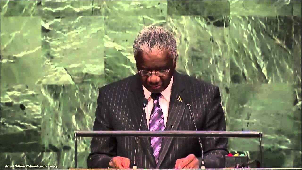 UN Speeches: Prime Minister of Barbados Freundel Stuart - YouTube
