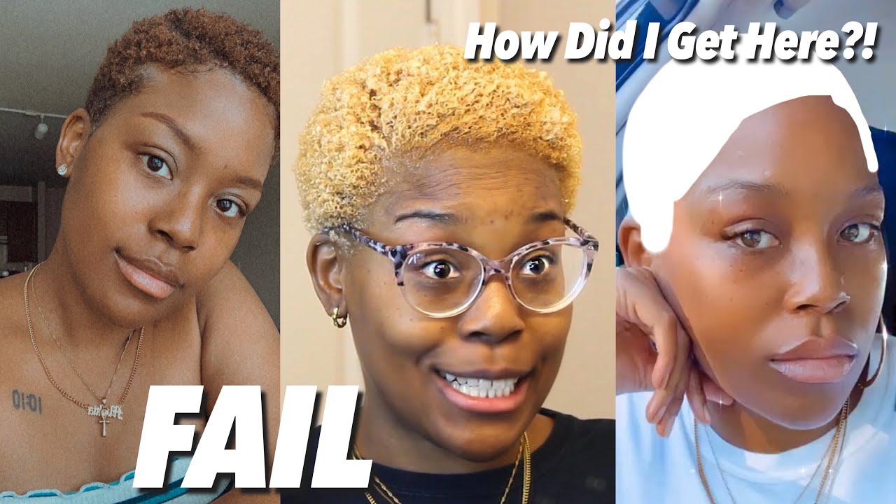 Hair Growth Update + Blonde FAIL | Dark and Lovely Fade Resist Box Dye ...