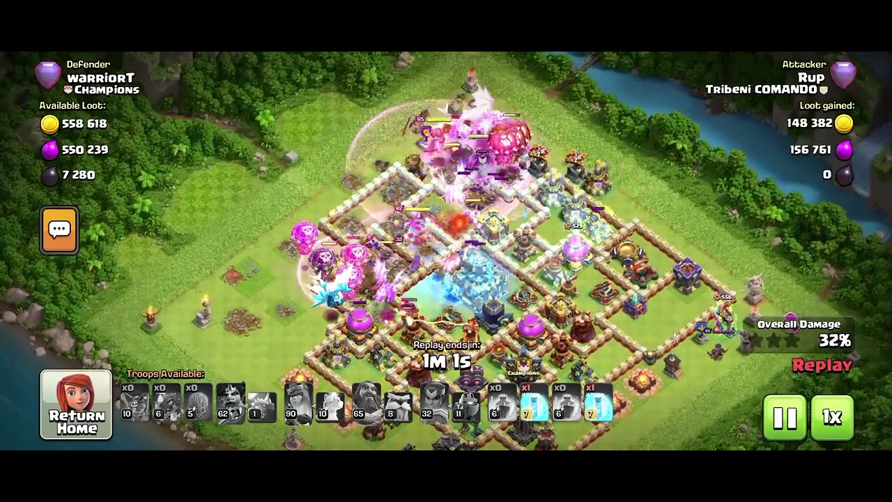 Th 15 Destroy Max th 17 over legend league in Clash of Clans - YouTube