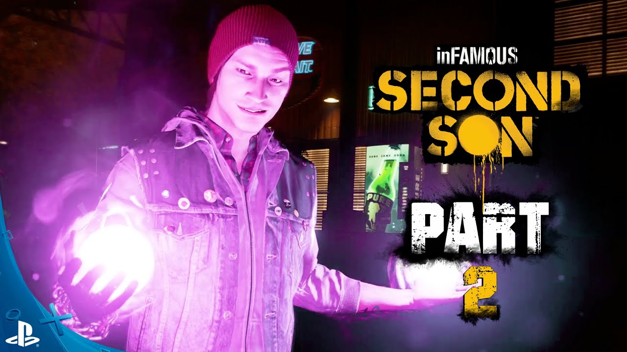 inFAMOUS SECOND SON PS4: Gameplay Walkthrough PT2 NEON POWERS (No ...