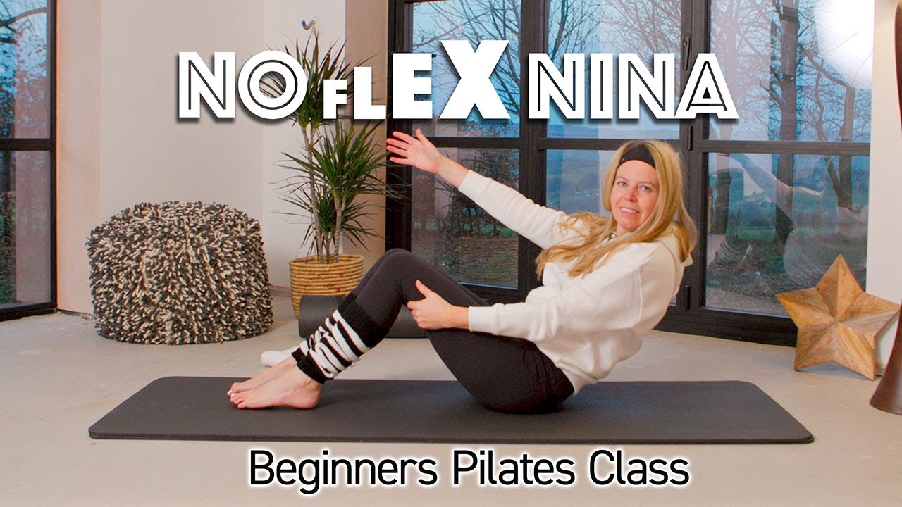25 MINUTE BEGINNERS PILATES WORKOUT || Pilates class for people who are ...