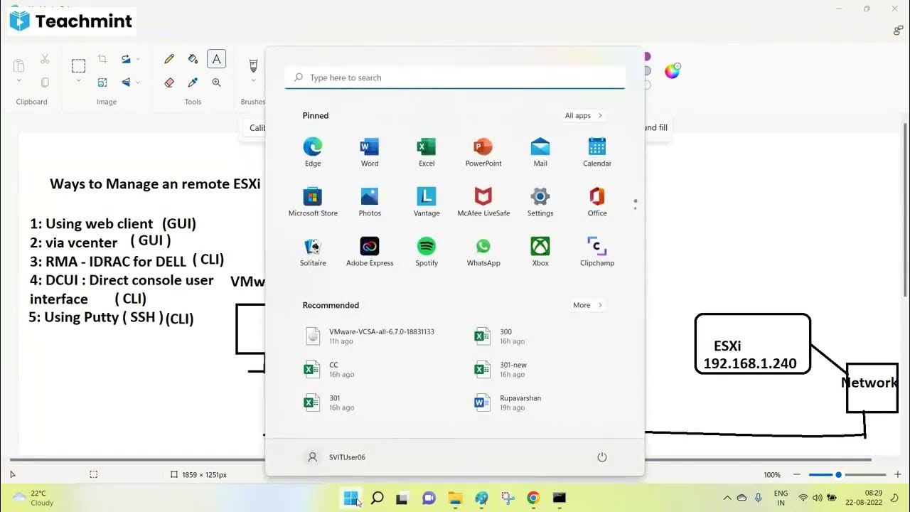Clsss 32 - Basic ESXi Commands | SVIT Services - YouTube