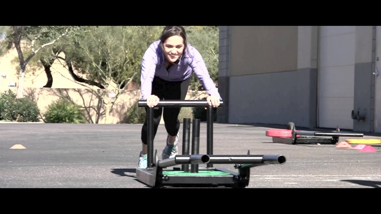 Spitfire Sled presents: Beauty & the Beast Workout - YouTube