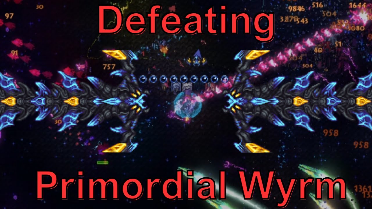 Defeating Primordial Wyrm (Multiplayer, Calamity, Revengeance mode ...